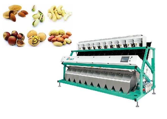 LED Optical Walnut Pistachio Nuts Color Sorter
