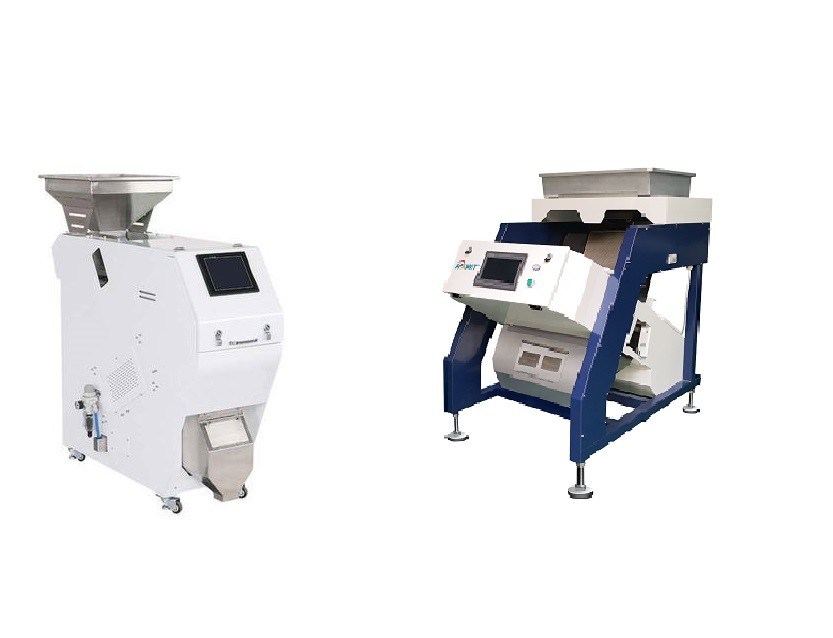 Intel ATI Brand DSP FPGA Chip Mini Automatic Color Sorting Machine 1.0 Kw