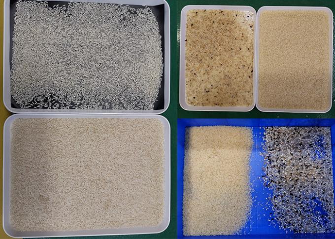 Rice Color Sorter with 448 channels , best rejection and strong performance